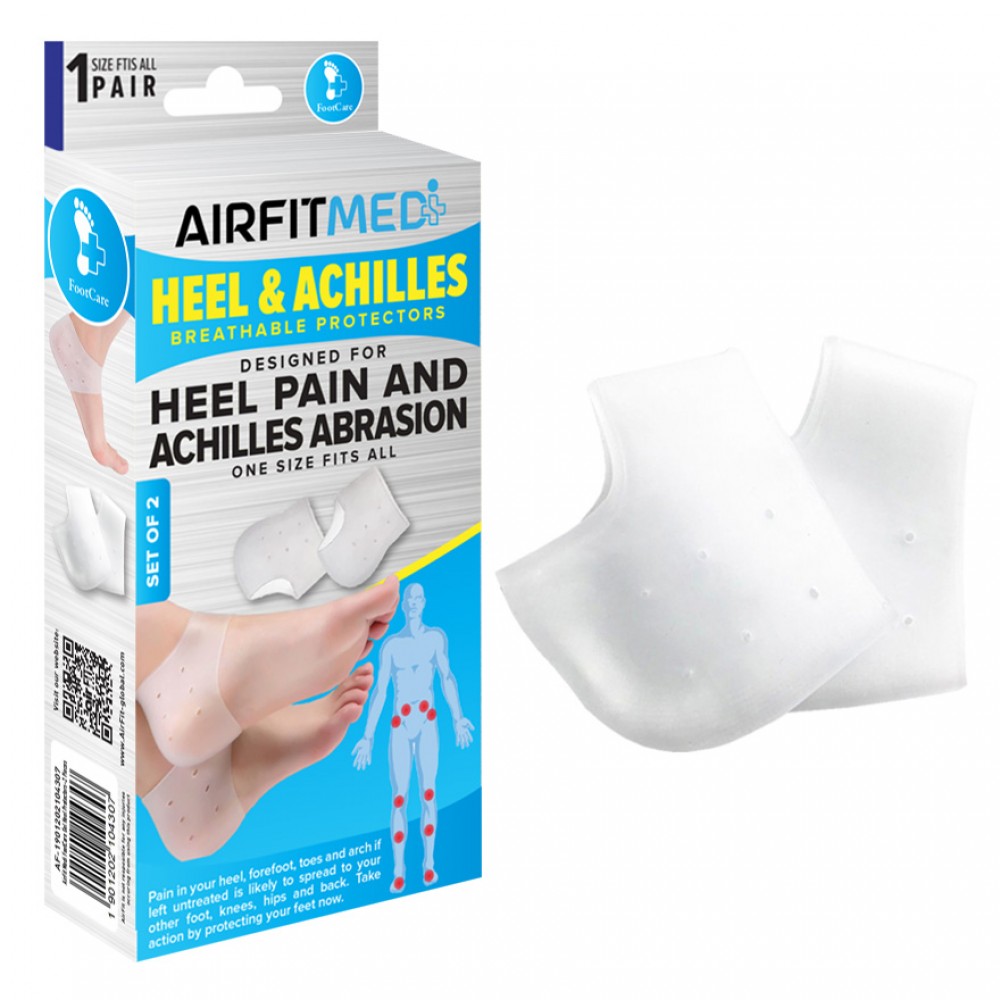 Emjay - AIRFIT MEDI FOOTCARE GEL HEEL PROTECTORS - SET OF 2