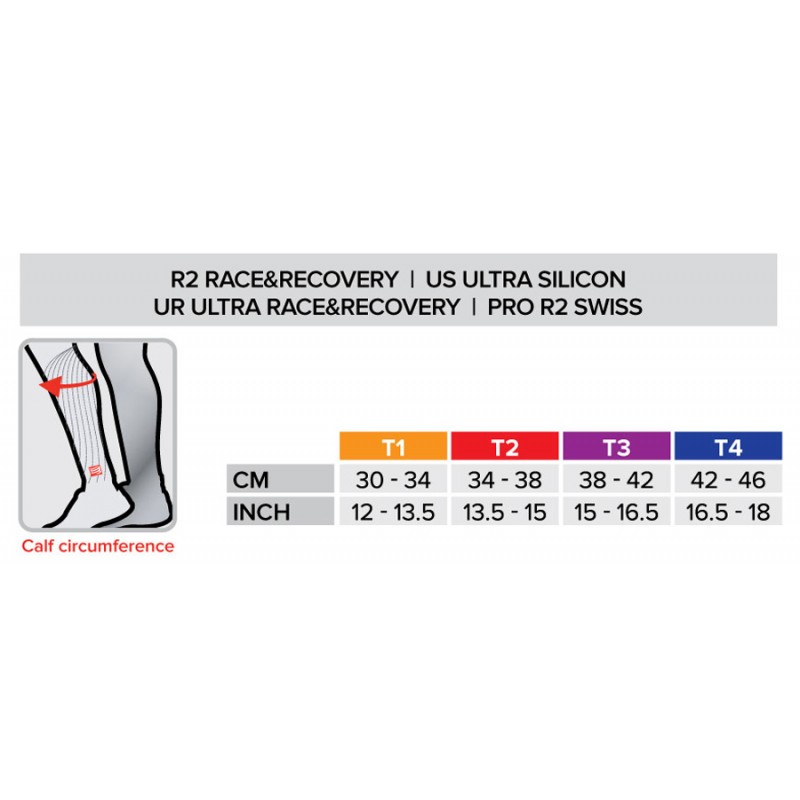 Emjay - COMPRESSPORT Pro Silicon R2 - White (Pair)